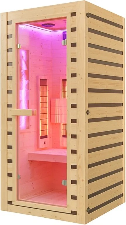BPS-koupelny Infrasauna Relax HYD-6711 90x90, 1 osoba