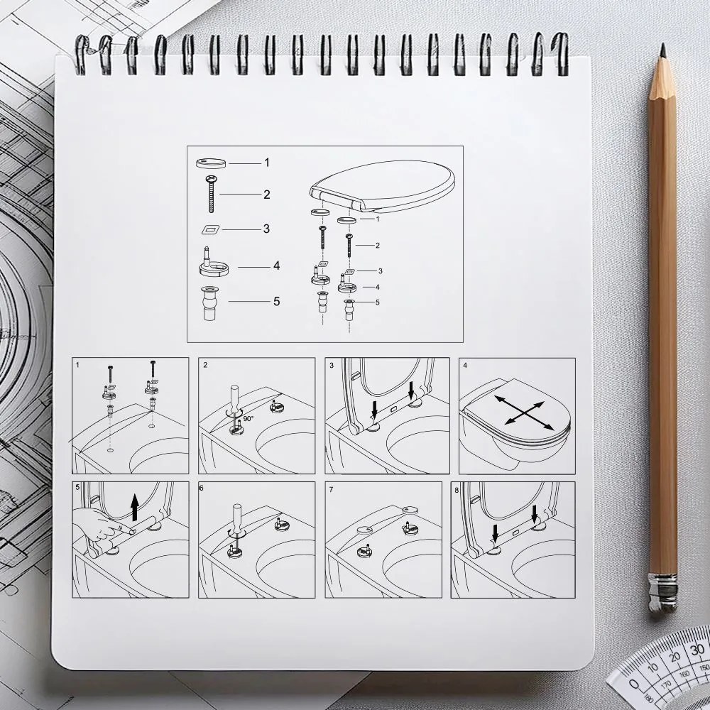 AWD WC prkénko Soft Close