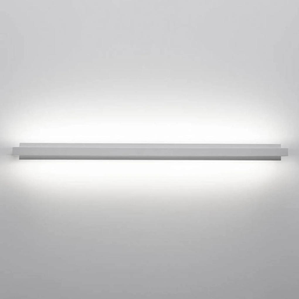 LED nástěnné světlo Tablet W1, šířka 66 cm, bílé