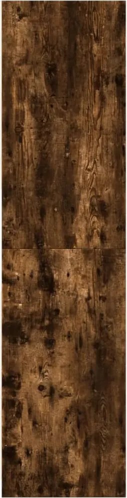 Šatní skříň kouřový dub 80 x 50 x 200 cm kompozitní dřevo 3307697