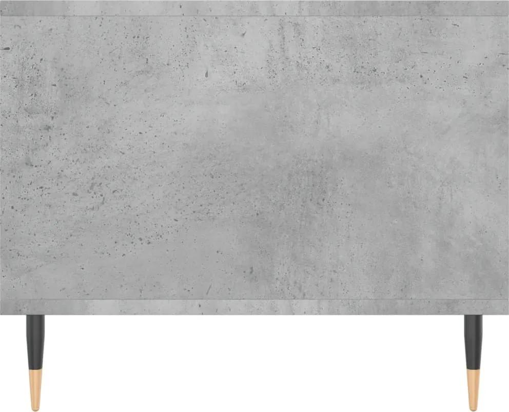 vidaXL Konferenční stolek 102 x 50 x 40 cm kompozitní dřevo [829280] Barva: Betonová šedá