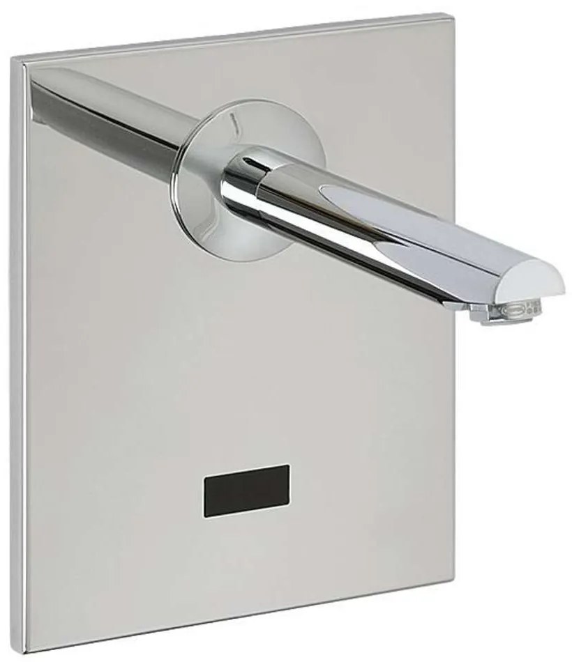 Sanela - Umyvadlová baterie s elektronikou ALS, nástěnná, délka výtoku 170 mm, 9V, chrom SLU 04H17B