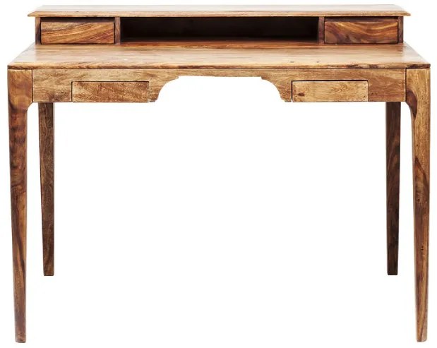 Brooklyn Walnut psací stůl 110x70 cm tmavě hnědý