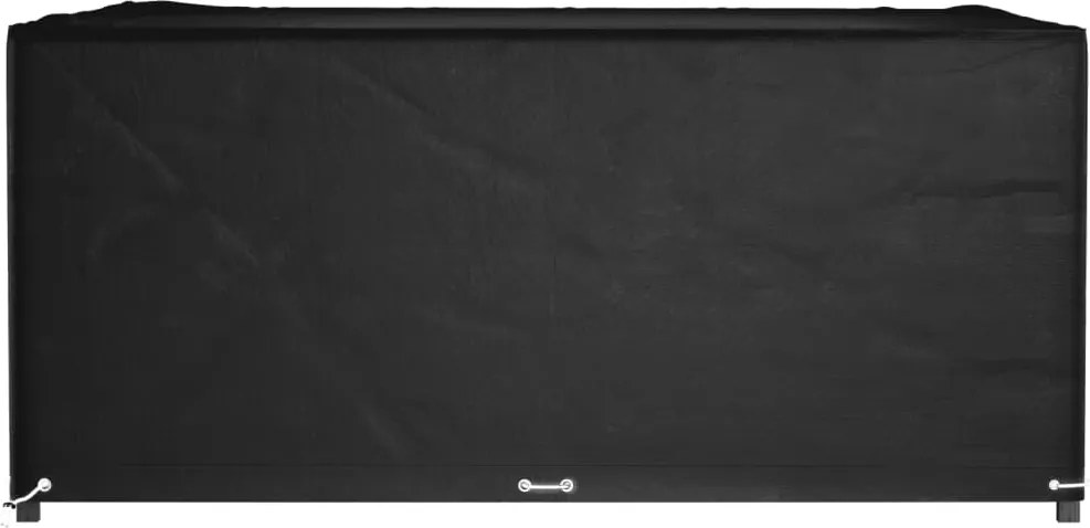 Plachta na zahradní nábytek se 16 očky 205x205x90 cm čtvercová 319295