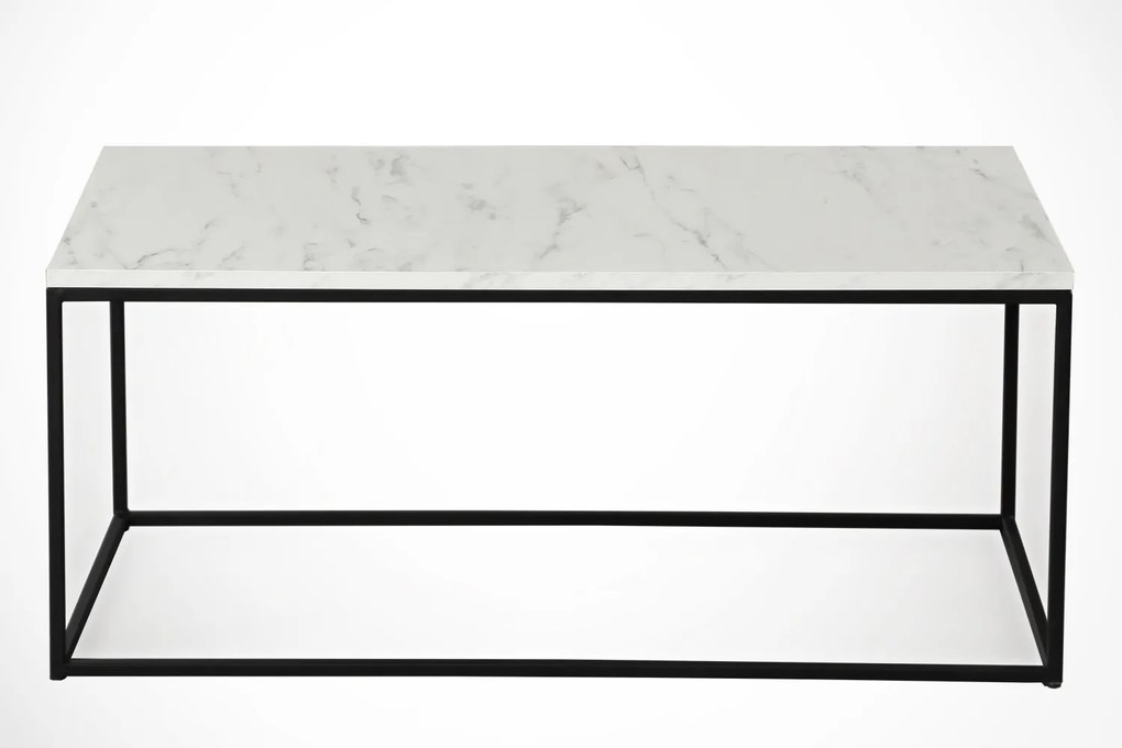 Designový konferenční stolek Pacorro 95 cm bílý