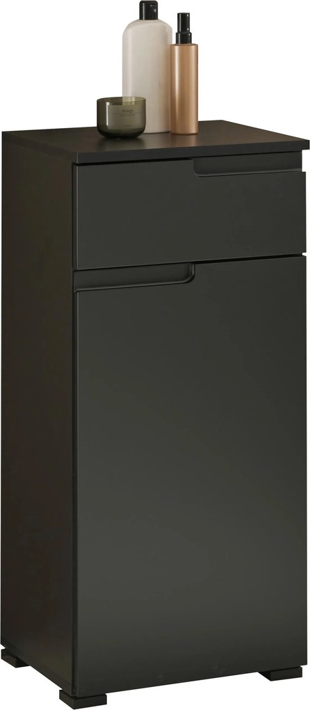 XXXLutz SPODNÍ SKŘÍŇKA, černá, černá, 40/85/32 cm MID.YOU - Koupelnové série - 001279017005