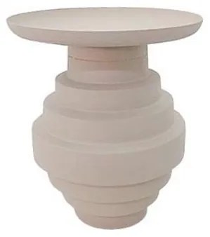 BIIZZOTTO Odkládací stolek AMBA 35,5 cm béžový 0747131