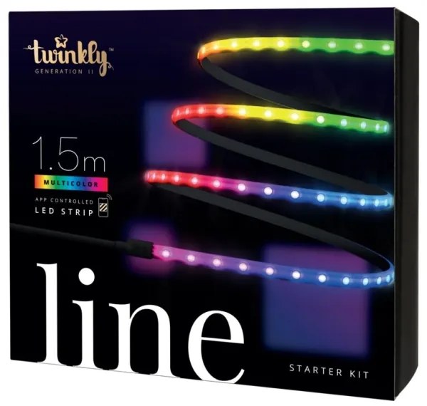 Twinkly TWL100STW-BEU - LED RGB Stmívatelný pásek LINE 100xLED 1,5 m Wi-Fi