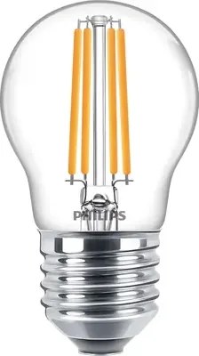Philips CorePro LEDLuster P45 E27 / LED žárovka / kapka / 6,5 W / 806
