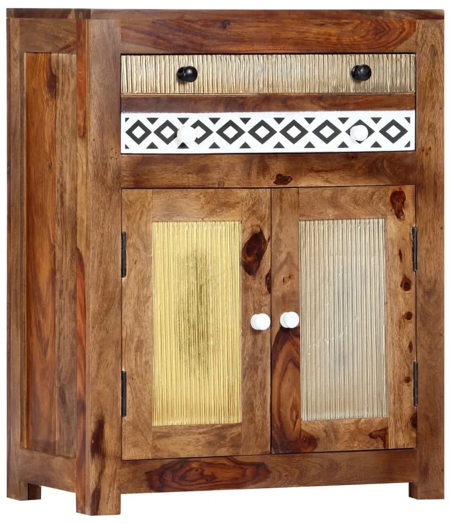 Odkládací skříňka 60 x 30 x 75 cm masivní akáciové dřevo 247730