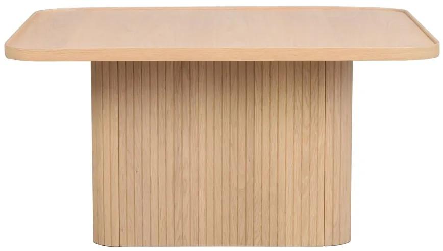 Přírodní dubový konferenční stolek Rowico Andy L, 80 cm