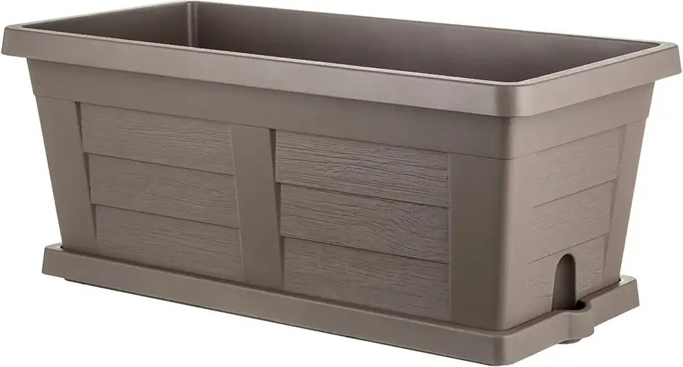 Bama Zahradní velkoobjemový truhlík Legno cappuccino, 80 x 40 x 35 cm, 80 cm