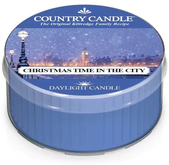 Country Candle Vonná Svíčka Christmas Time in the City, 35 g