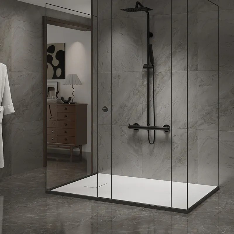 BPS-koupelny Obdélníková akrylátová sprchová vanička HYD-OSV-JUKO 120x90 bílá