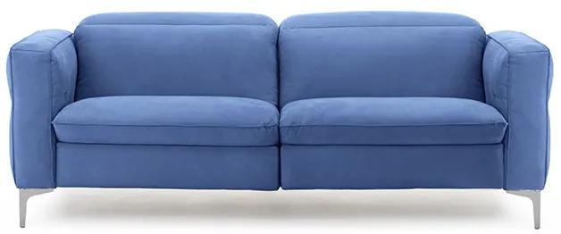 Pregio Italia sofa&relax Luxusní italská pohovka HAPPY Provedení: 2 místná, Vzorník látek: tekno fibra 18 avio blue