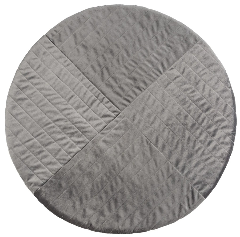 Nobodinoz Podložka Kilimanjaro Velvet Slate Grey