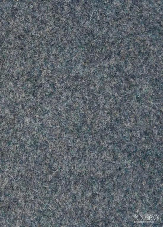 Metrážový koberec zátěžový New Orleans Gel 539 modrý - šíře 4 m