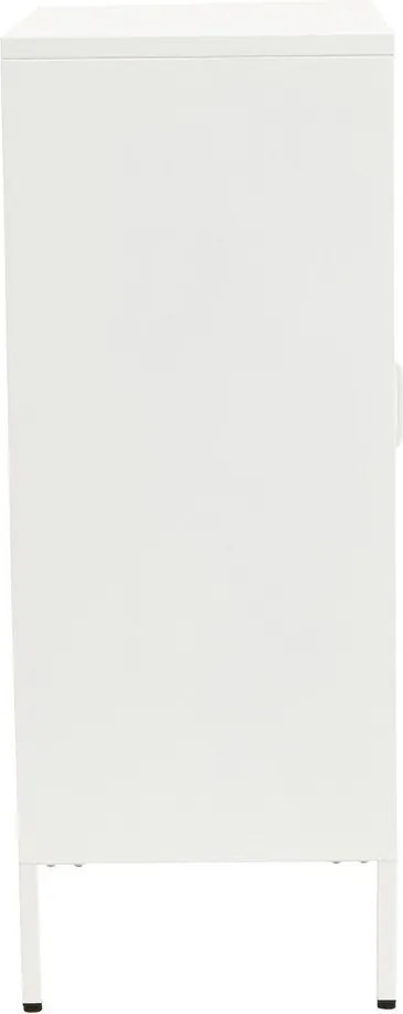 Bílá ocelová vitrína 80x102x40 cm Acier – Premier Housewares