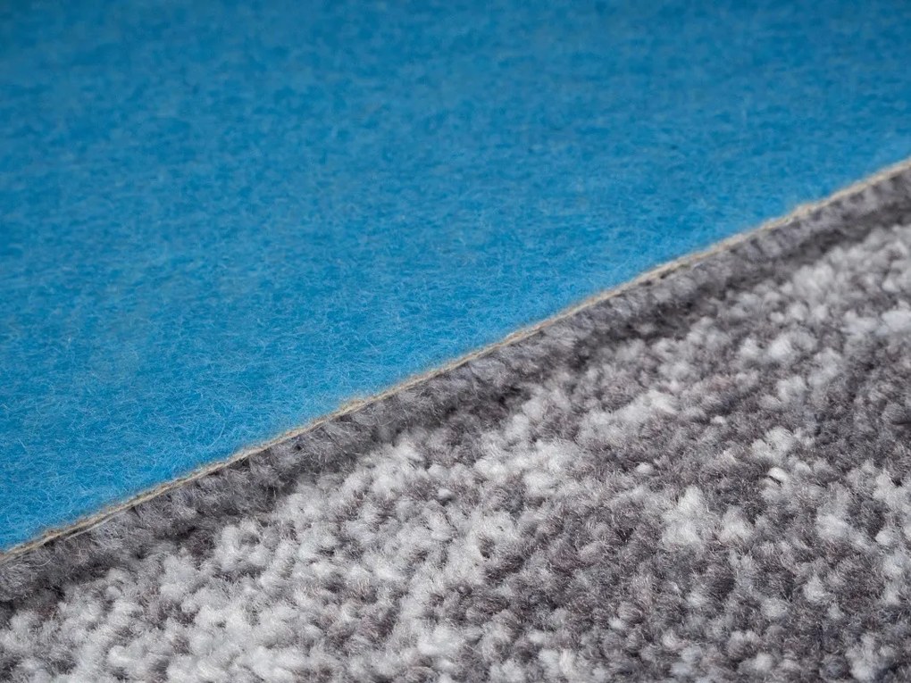 Condor Carpets, Metrážový koberec Serena 6602, na míru, šíře 5m, šedá, filc, ložnice