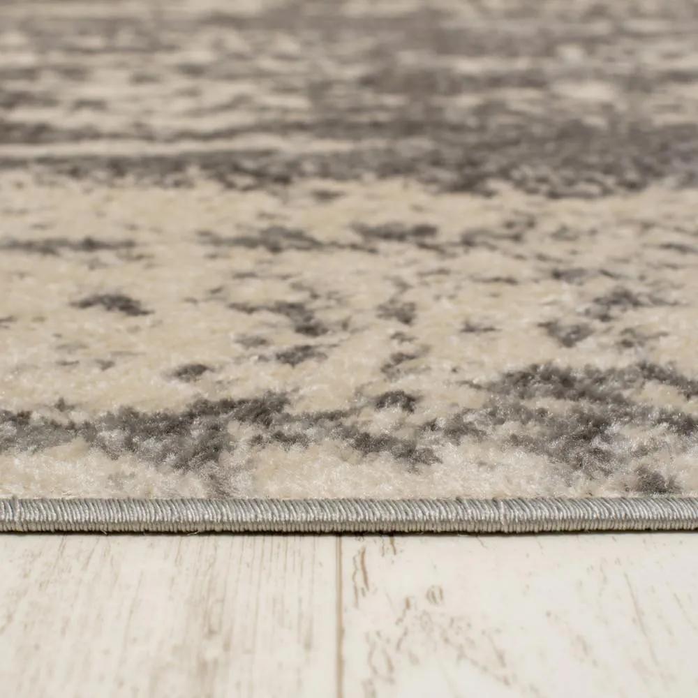 Kusový koberec Spring krémově šedý 80x300cm