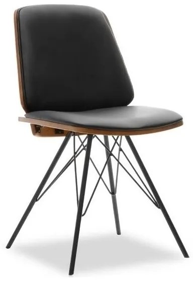 design4life Jídelní židle Zoja černá
