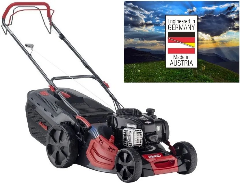 AL-KO 46.0 SP-B Comfort Benzínová sekačka B&amp;S 500 E, pojezd, záběr 46 cm (119937) + Montáž a olej