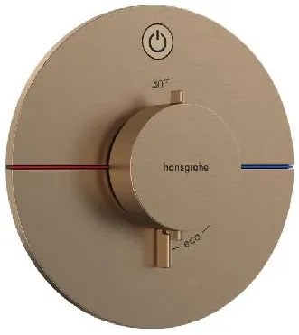 Hansgrohe ShowerSelect Comfort - Termostatická baterie pod omítku, kartáčovaný bronz 15553140