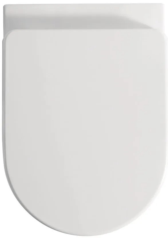 Kerasan, FLO závěsná WC mísa, Rimless, 37x54 cm, bílá, 311101