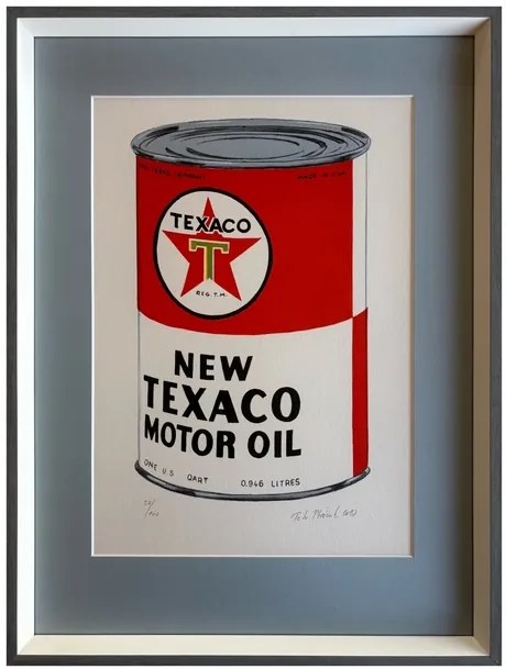 Ptáček Petr - Texaco motor oil | 37.2x49.2