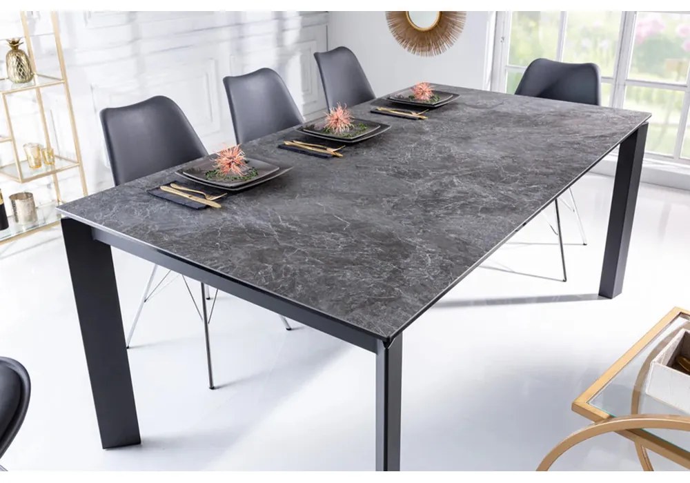 Massive home | Jídelní stůl X7 GRANIT 180-240 CM keramika rozkládací