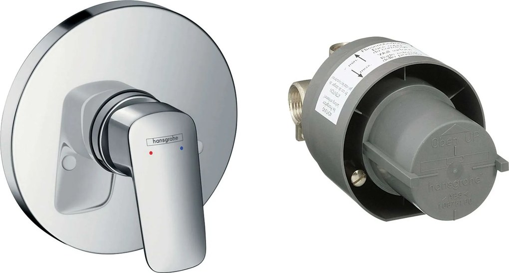 Hansgrohe Logis - Sprchová baterie pod omítku, s tělesem, chrom 71666000