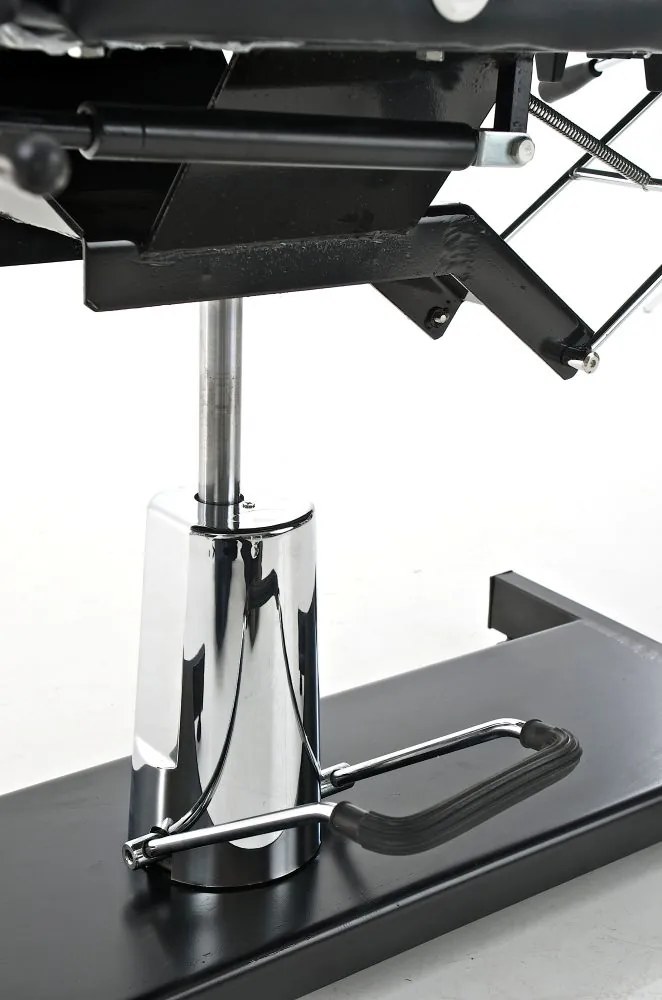 Hydraulické kosmetické lehátko Split – černá