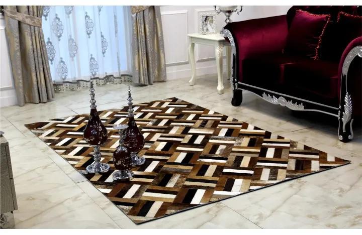 Tempo Kondela Luxusní koberec KOŽA typ2 170x200 - typ patchworku