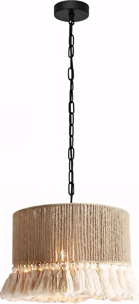 Toolight Toolight, stropní svítidlo 30cm, 1xE27, APP1736-1CP, černá-hnědá, OSW-05122