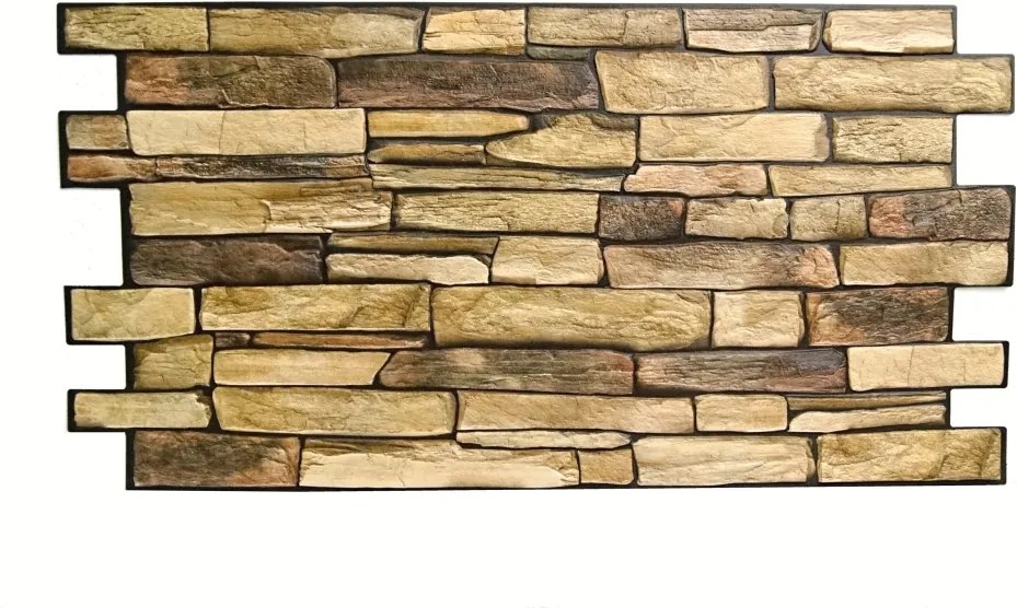 Obkladový 3D PVC panel Natural Stone Slate