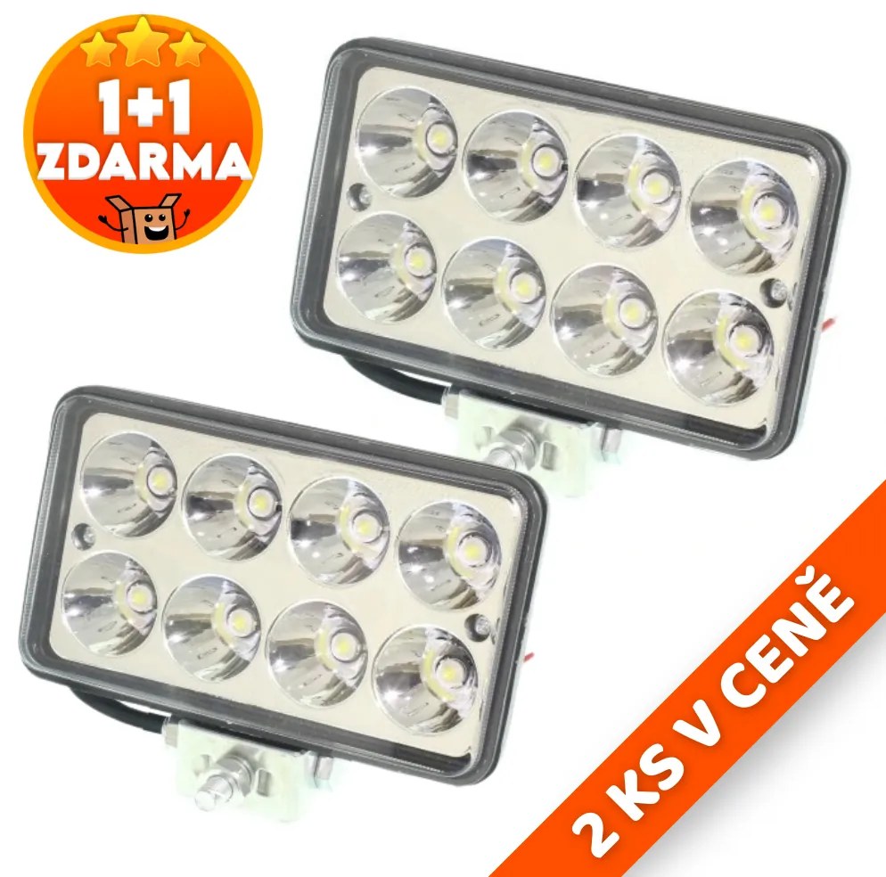 1+1 ZDARMA HaloGlow 8LED Profesionální halogenové světlo