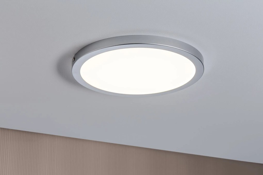 Paulmann 70934 Atria, stropní LED svítidlo, 19W LED 4000K, matný chrom, prům. 30cm