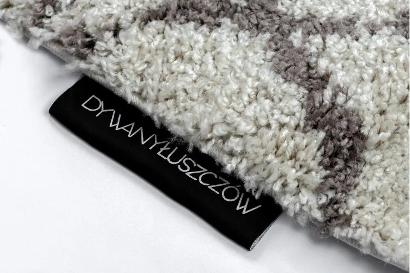 Dywany Łuszczów, Kusový koberec Berber Fez G0535 cream and brown, 200x290, béžová, ložnice