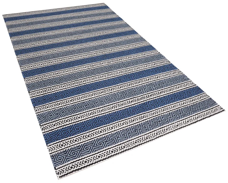 Modrý orientální koberec 140x200 cm - PATNOS