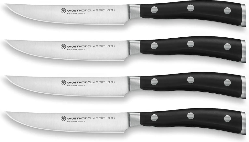 Wüsthof CLASSIC IKON Sada steakových nožů 4 ks 1120360401
