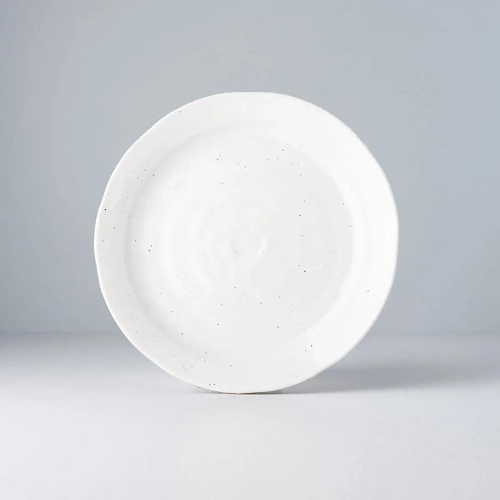 MADE IN JAPAN Mělký talíř 24 cm bílý 24 cm