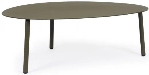 BIZZOTTO Zahradní konferenční stolek SPARKY zelený 100x70 cm
