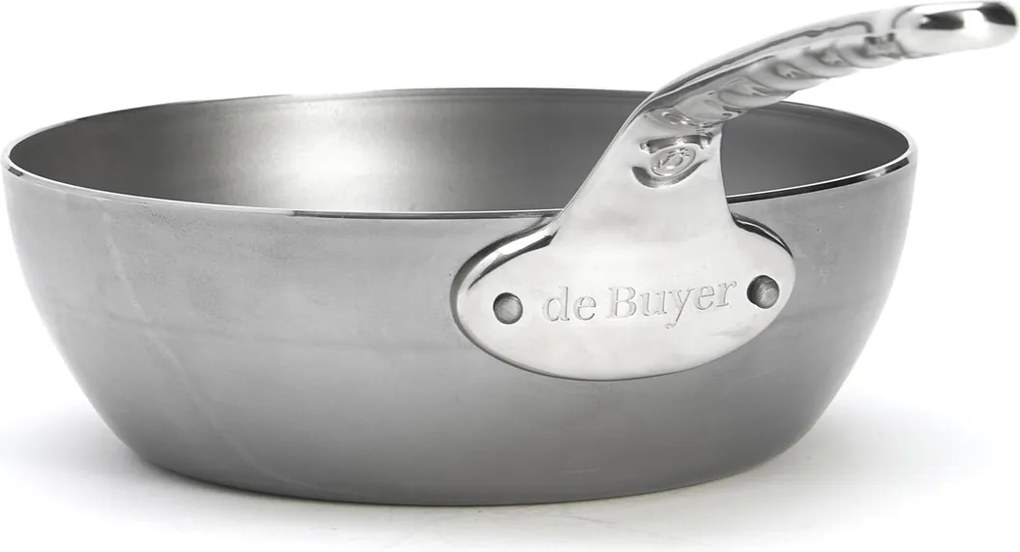 Ocelová hluboká pánev de Buyer MINERAL B PRO P.24cm 2,5l
