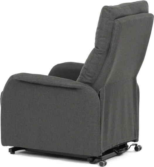 Polohovací křeslo šedé, elektrické TV-5482 GREY2