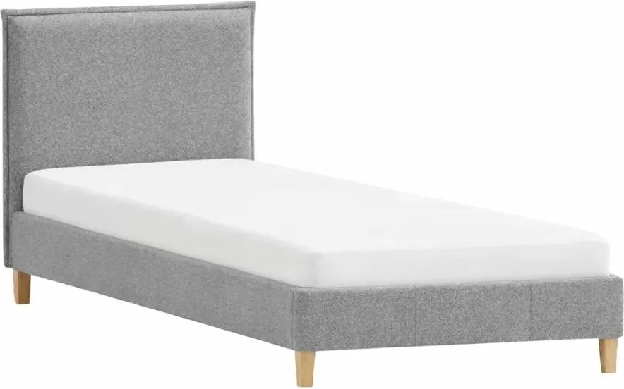 Čalouněná jednolůžková postel s roštem 90x200 cm Tina – Ropez