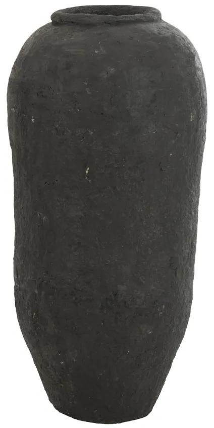 Černá váza J-line Mochos 99 cm
