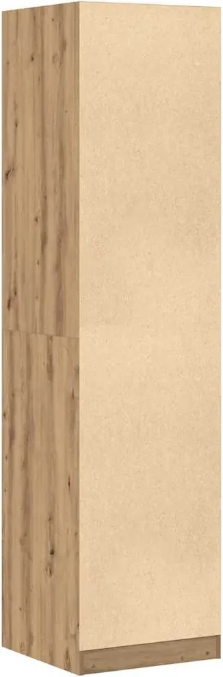 Šatní skříň dub artisan 50 x 50 x 200 cm kompozitní dřevo 3318629