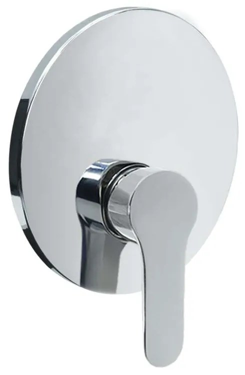 Mereo Mereo, Sprchová podomítková baterie bez přepínače, Zuna, Mbox, kryt, chrom, CB60105ZA