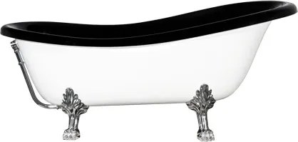 Besco OTYLIA (MERANO) 170 x 77 cm VANMER170W vana volně stojící bílá/bílá