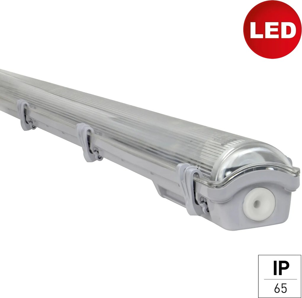 e2 elektro LED svítidlo do vlhkých prostor Classic L, 1x24W, 1568 x 62 x 52 mm